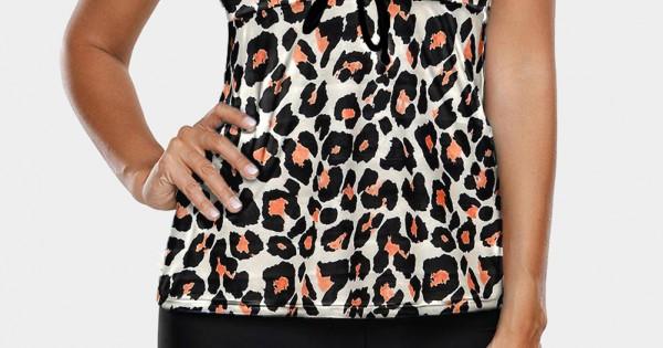 Leopard tankini kopalke Fiesta